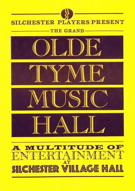 The Grand Olde Tyme Music Hall programme cover